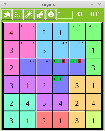 PZL free computer games: Suguru